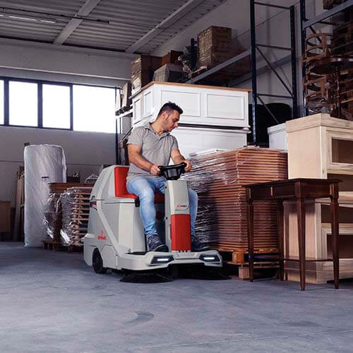 Balayeuse Comac - CS60 B/HYBRID - Duquesne Services