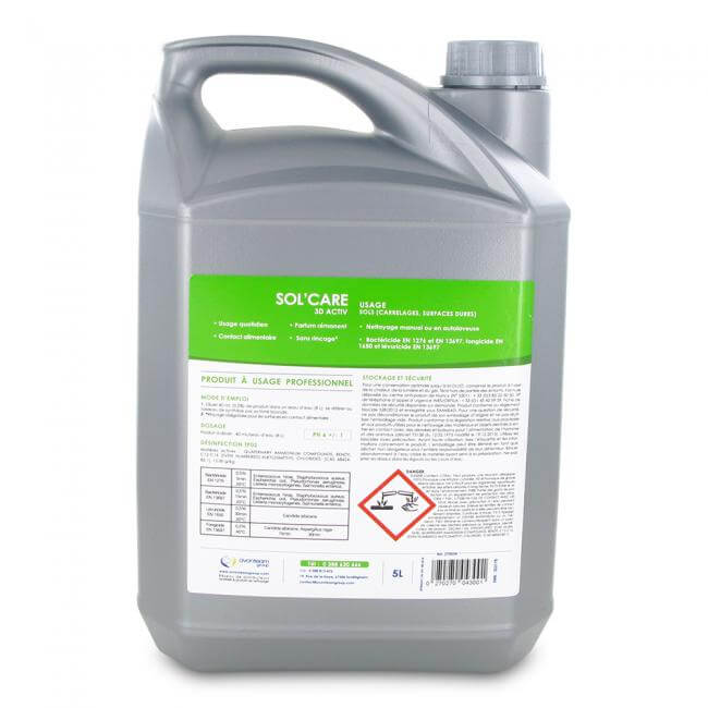 SOL'CARE 3D ACTIV AMBIANCE - 5L - Duquesne Services